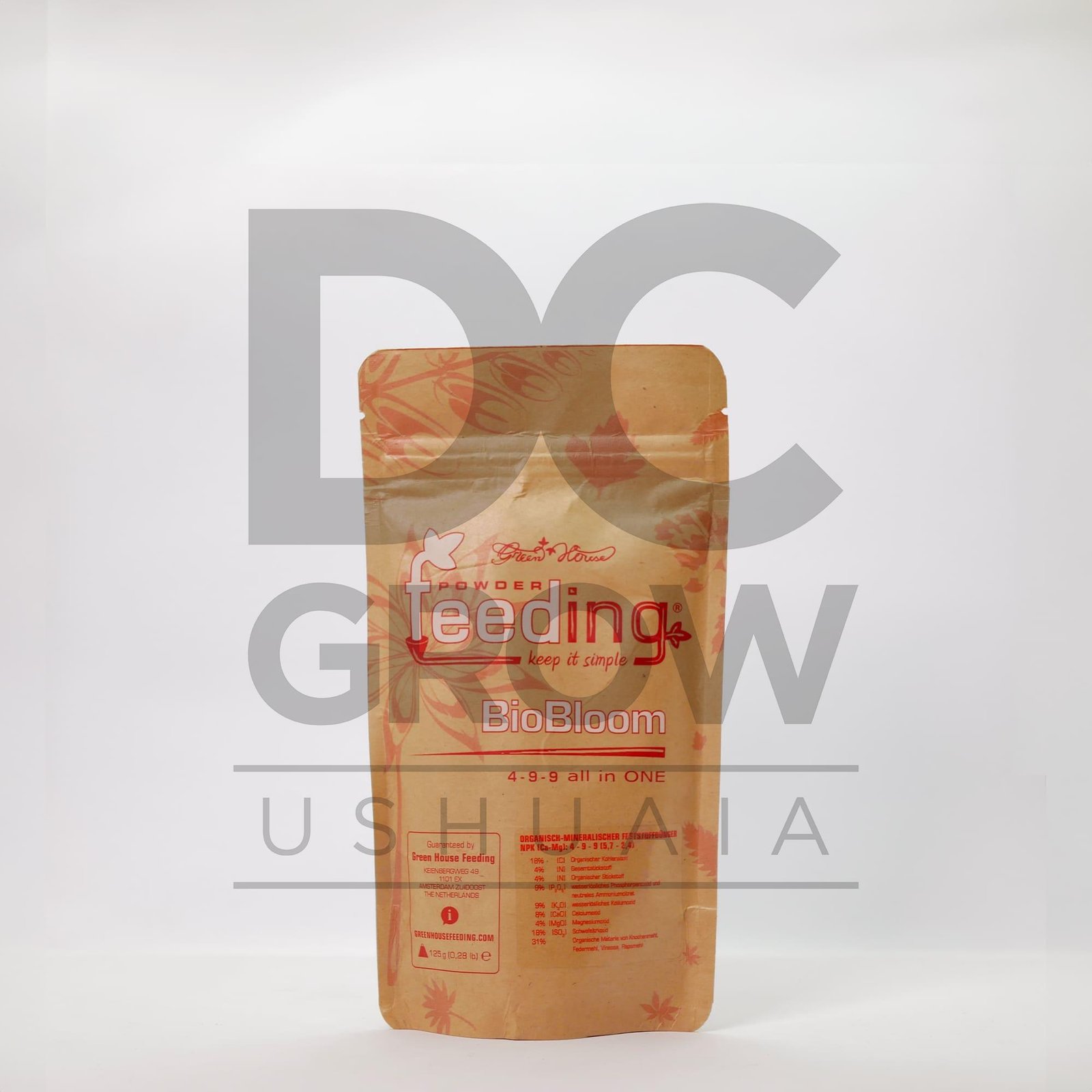 Powder Feeding Bio Bloom 125gr | DC Grow Ushuaia