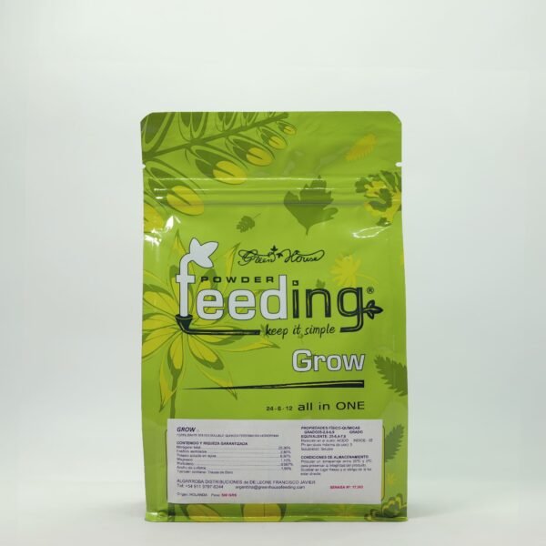 Powder Feeding Grow 500gr | DC Grow Ushuaia